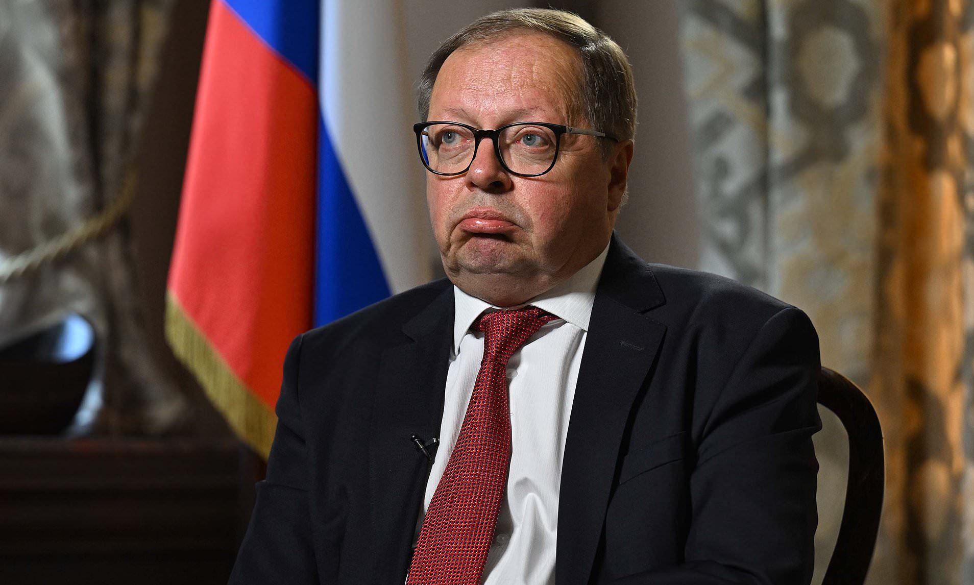 Russia's ambassador to the UK blames BRITAIN for attack on its airfields - saying WE risk WWIII