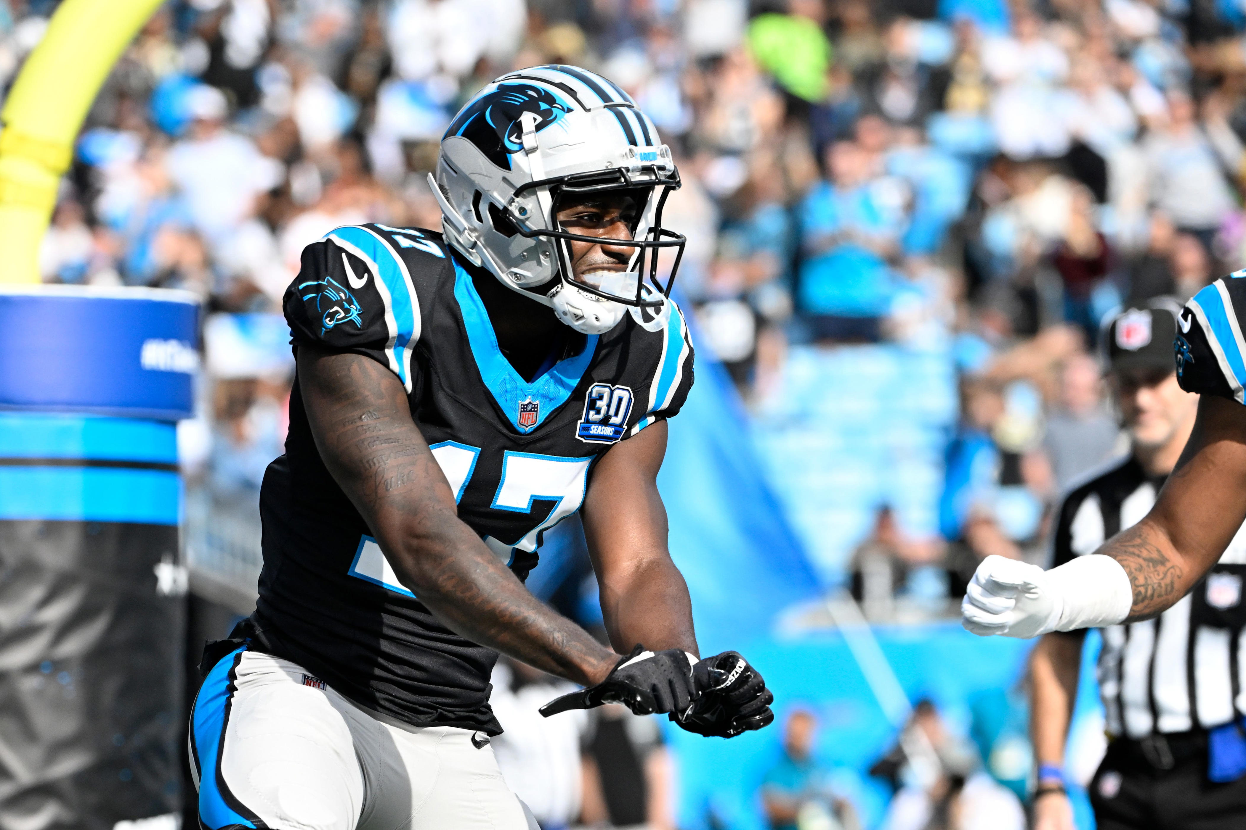 Panthers WR Xavier Legette featured on cover art for rapper's upcoming ...