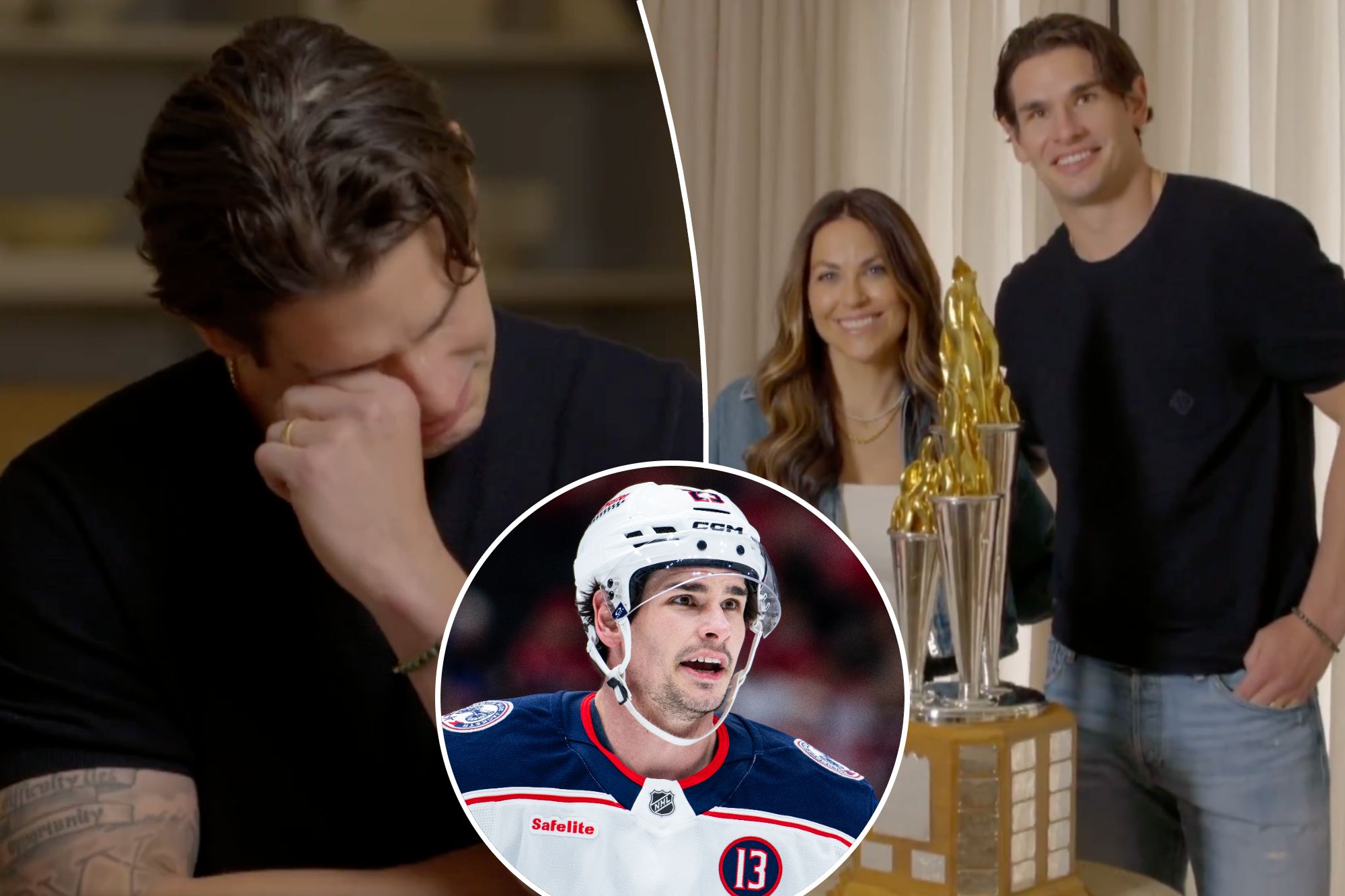 Johnny Gaudreau’s wife surprises his best friend Sean Monahan with NHL ...