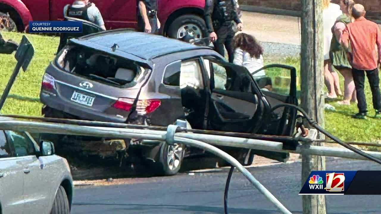 Newborn baby unharmed after theft suspects in U-haul van crashed into a ...