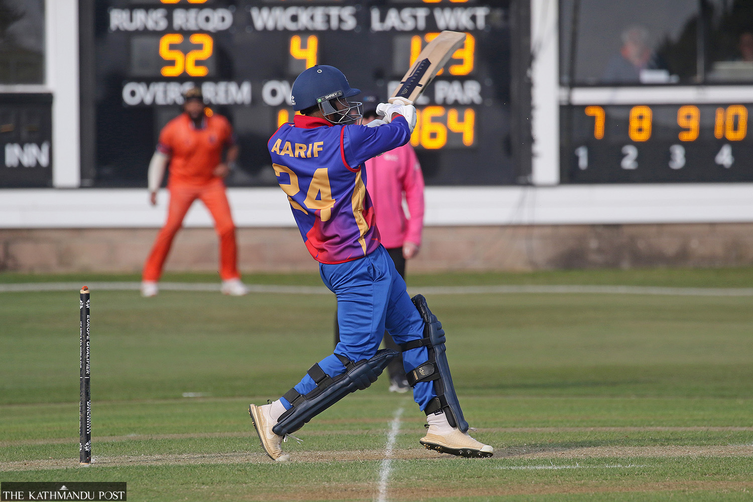 'Iceman' Aarif melts Dutch challenge in Dundee cold