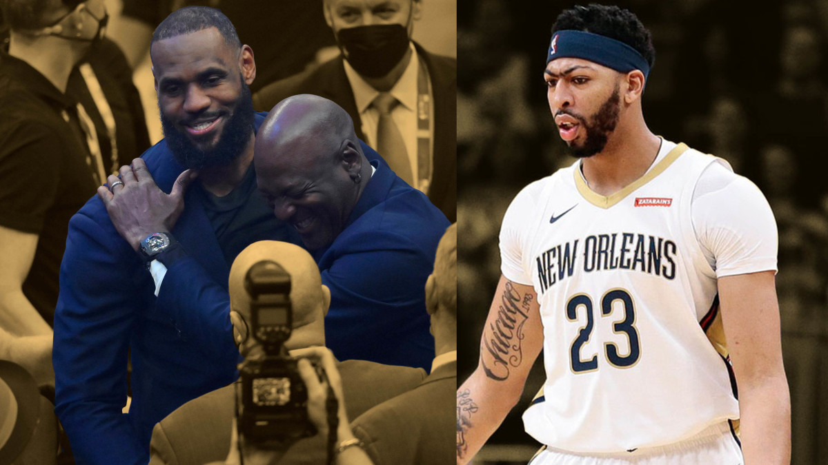"The best in the game ever to lace them up" - Anthony Davis hails ...