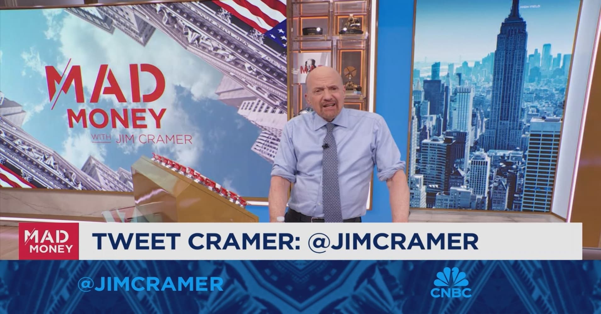 There's only one tech company on the new high list, Broadcom, says Jim ...