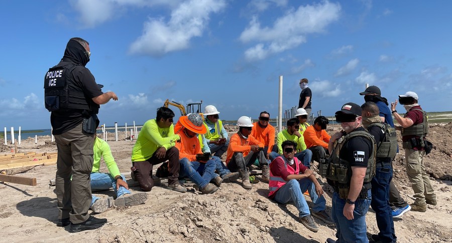 ICE: 25 immigrants arrested at Valley construction sites