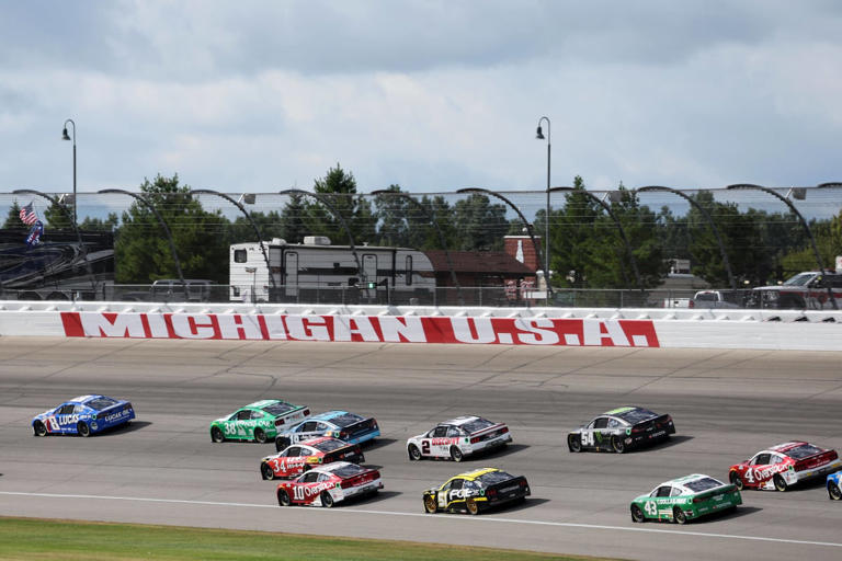 NASCAR confirms Cup and Truck Series entry lists for Michigan ...