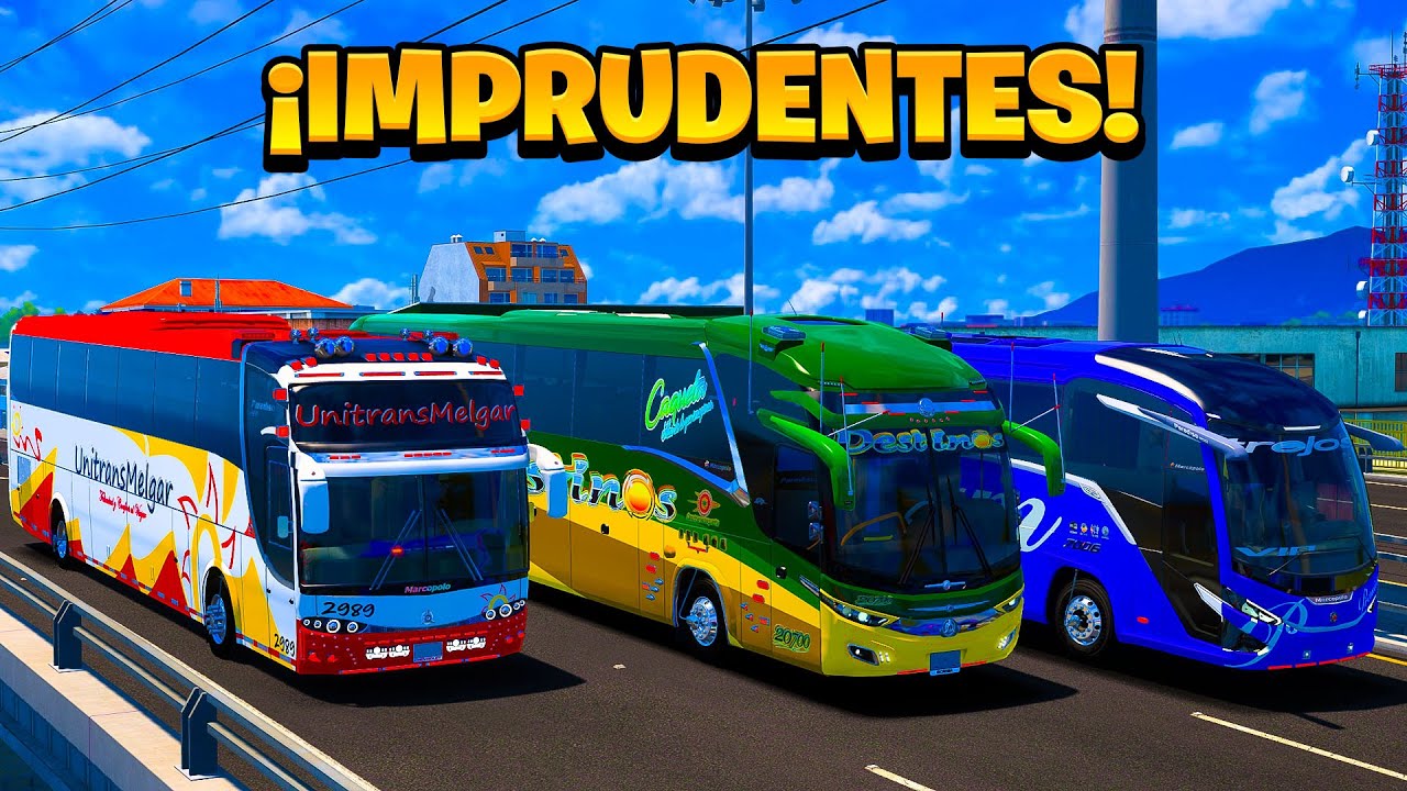 ¡Carrera de Buses por Colombia! | American Truck Simulator