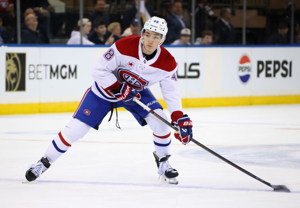 “If Lane Hutson gets offered Jake Sanderson’s contract, maybe he’d be ...