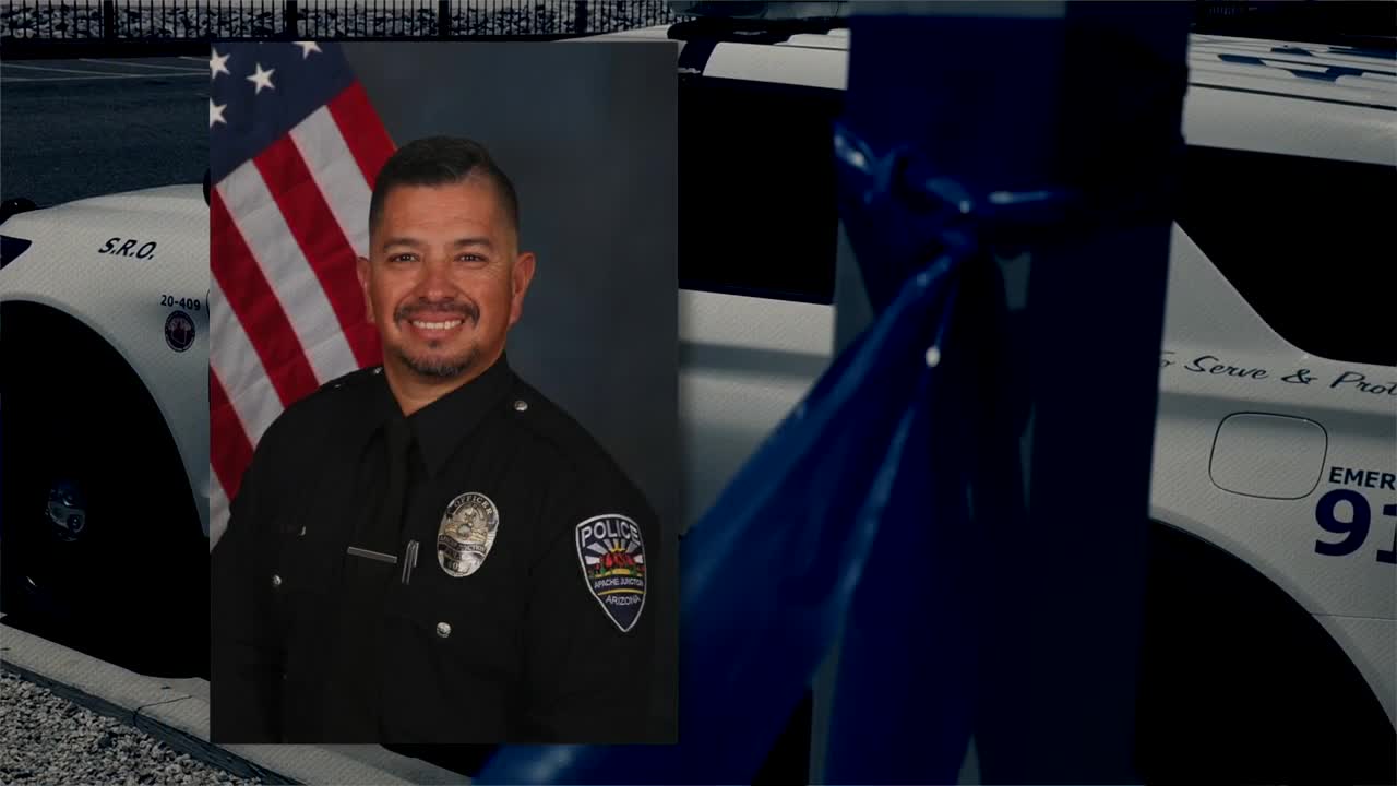 Apache Junction officer remains in critical condition after Monday shooting