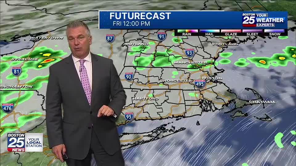 Boston 25 Thursday Late Night Weather Forecast