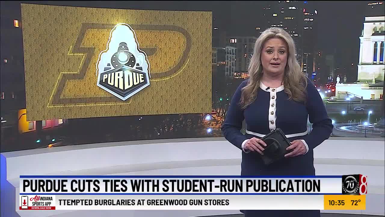 Purdue cuts ties with student-run publication