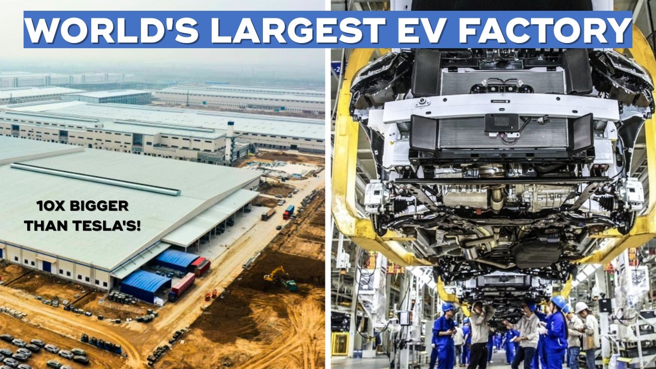 Inside BYD's $10 Billion EV Mega-Factory Dominating Tesla