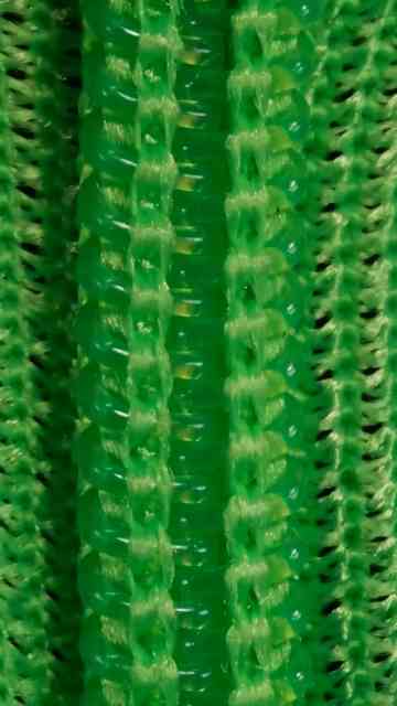 Zipper Details in Extreme Close-Up