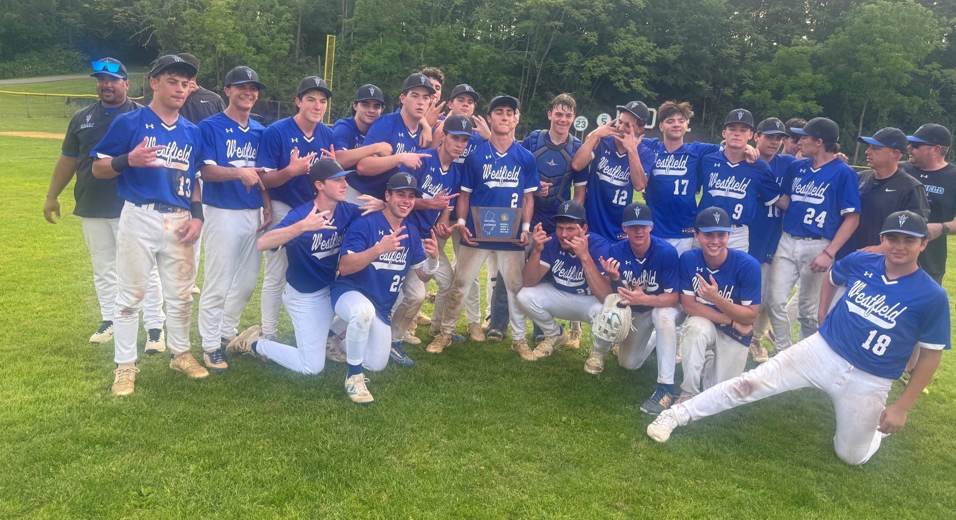 Westfield baseball uses two big innings to capture North 2 Group 4 title