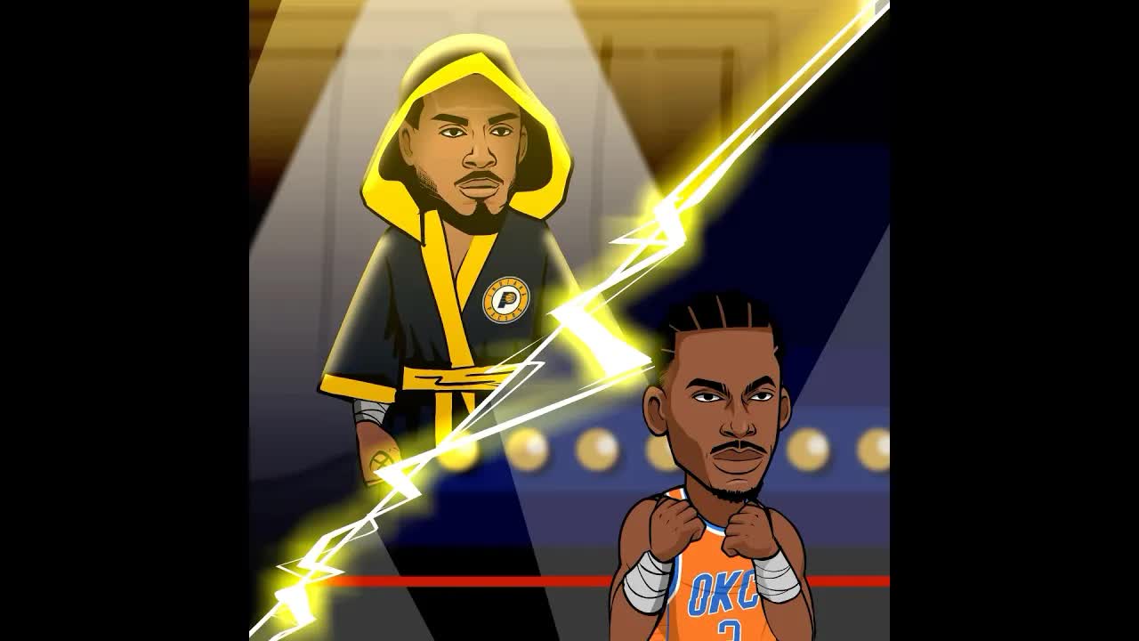 SHAI VS HALIBURTON STARTS NOW Who you got? #nbafinals #shorts #okc # ...