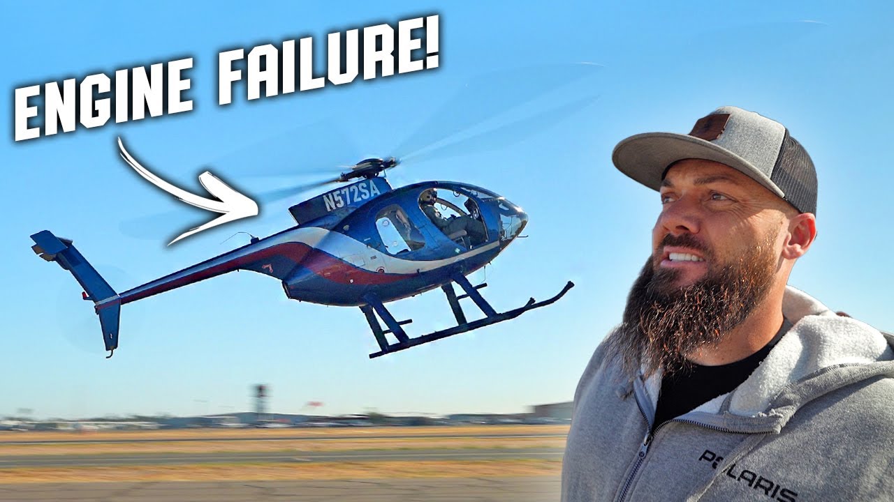 Helicopter crash landing proves less frightening than expected