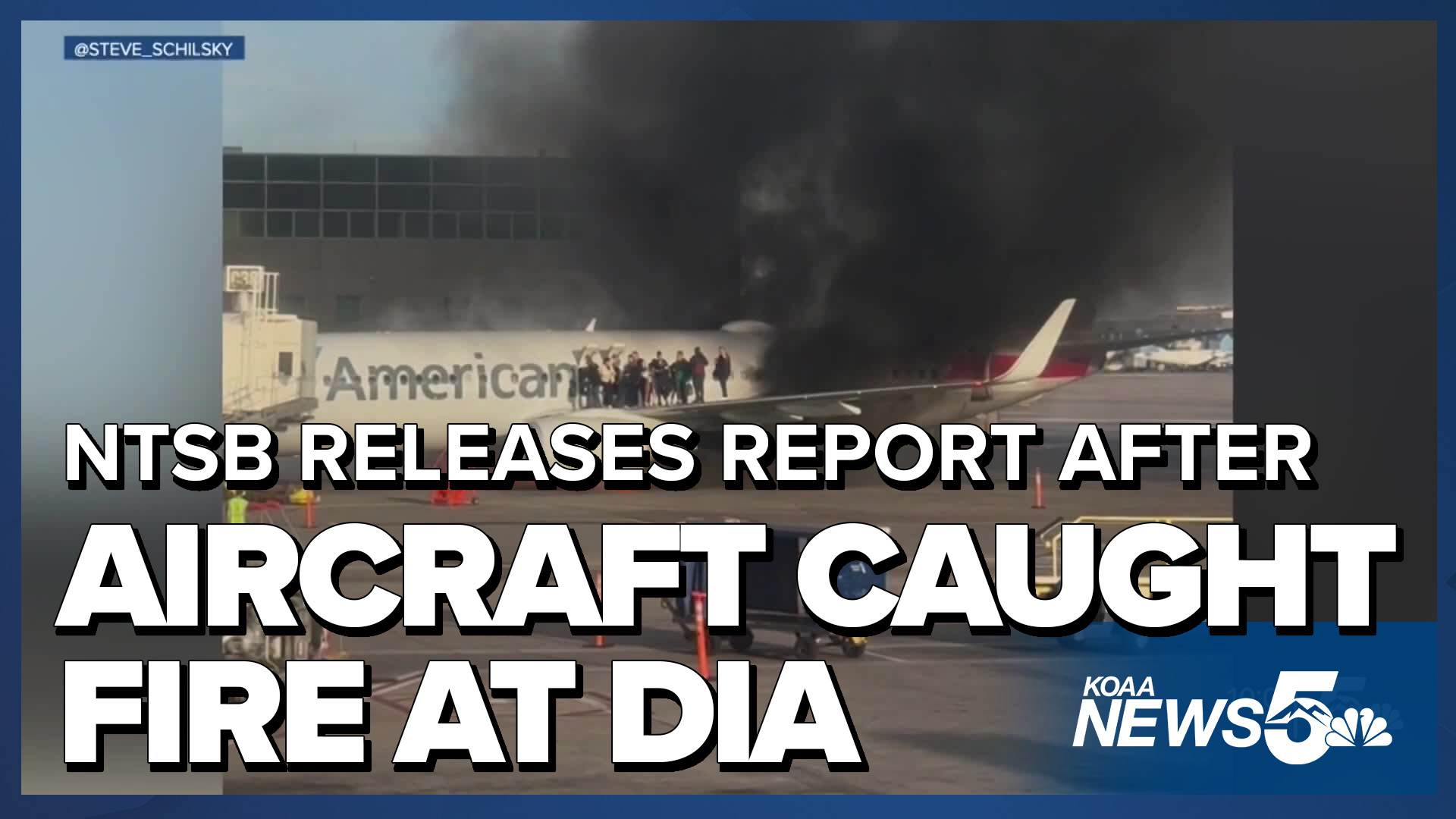 NTSB report: Aircraft that caught fire at DIA had parts incorrectly ...