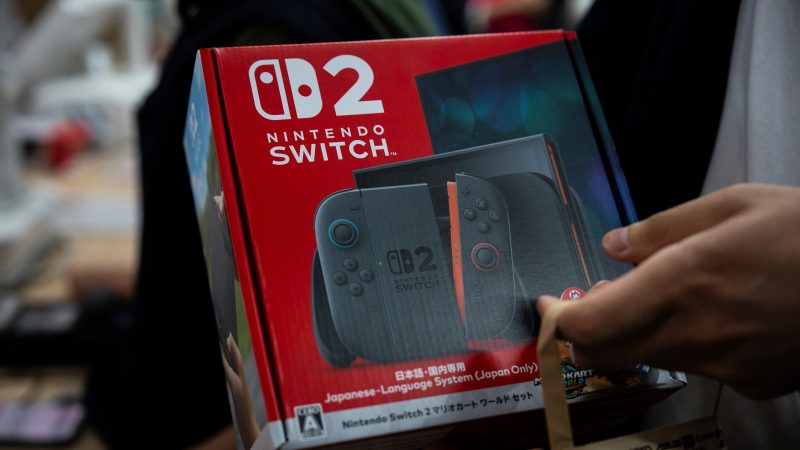 Customers report getting punctured Nintendo Switch 2s from NYC GameStop