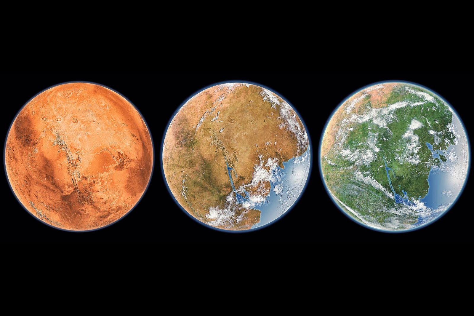 Scientists consider making Mars habitable