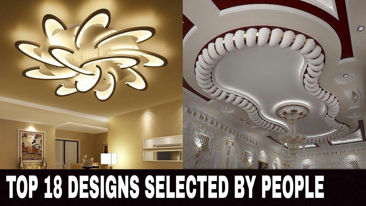 Top 18 Fall Ceiling Designs 2018 | Modern False Ceiling Ideas