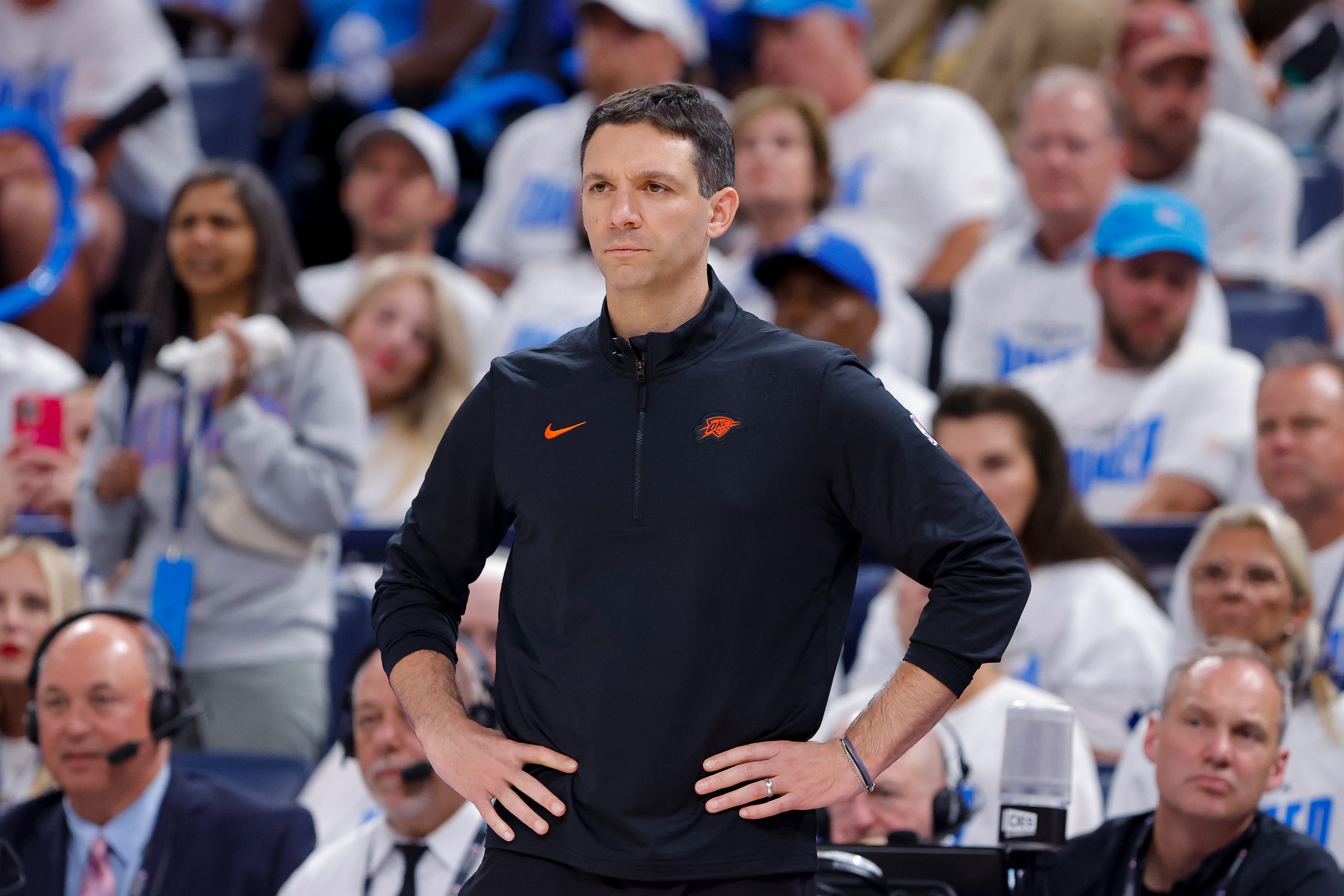 Mark Daigneault explains decision to start Cason Wallace over Isaiah ...