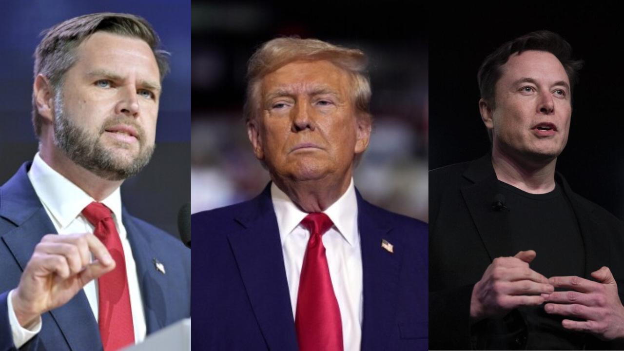 'Proud to stand beside him': JD Vance sides with Donald Trump in Elon ...