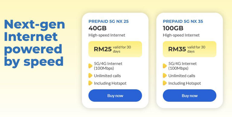 CelcomDigi revamps prepaid offering with NX and UV plan, priced from ...