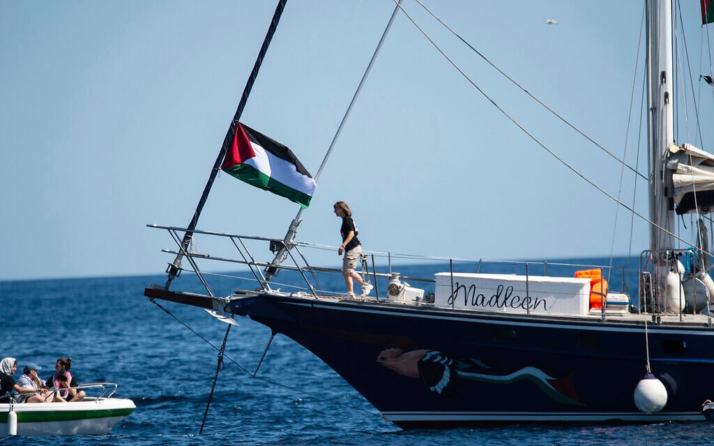 Activists sailing to Gaza say Israel ‘jamming’ their GPS; likely due to ...