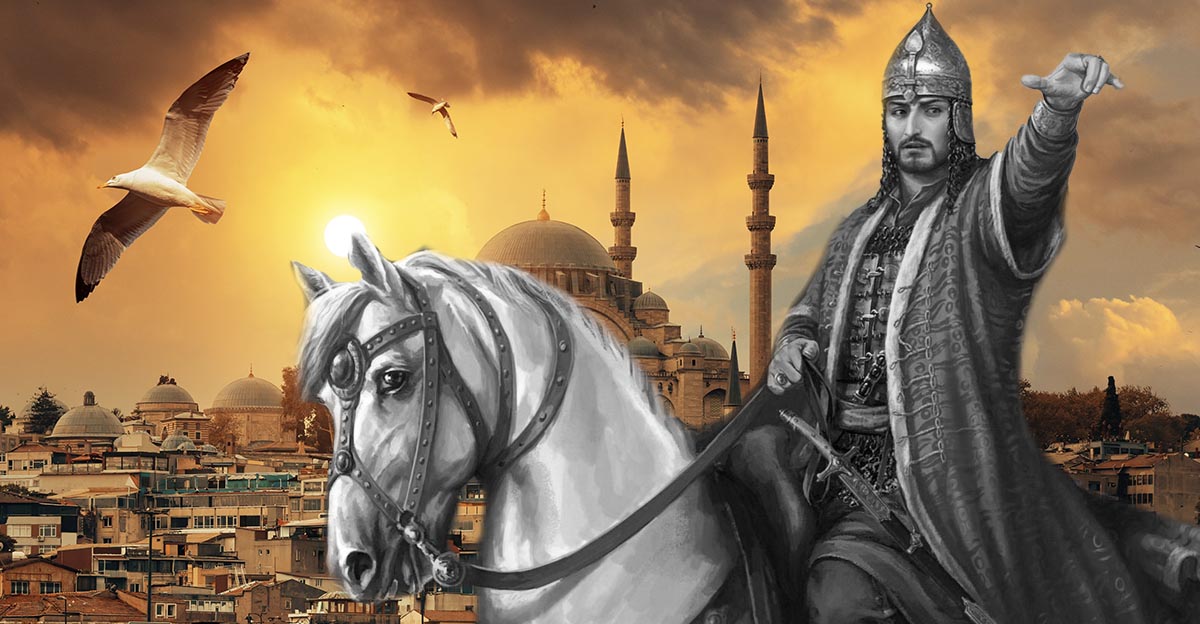 Constantinople finally fell when someone accidentally left a gate open.