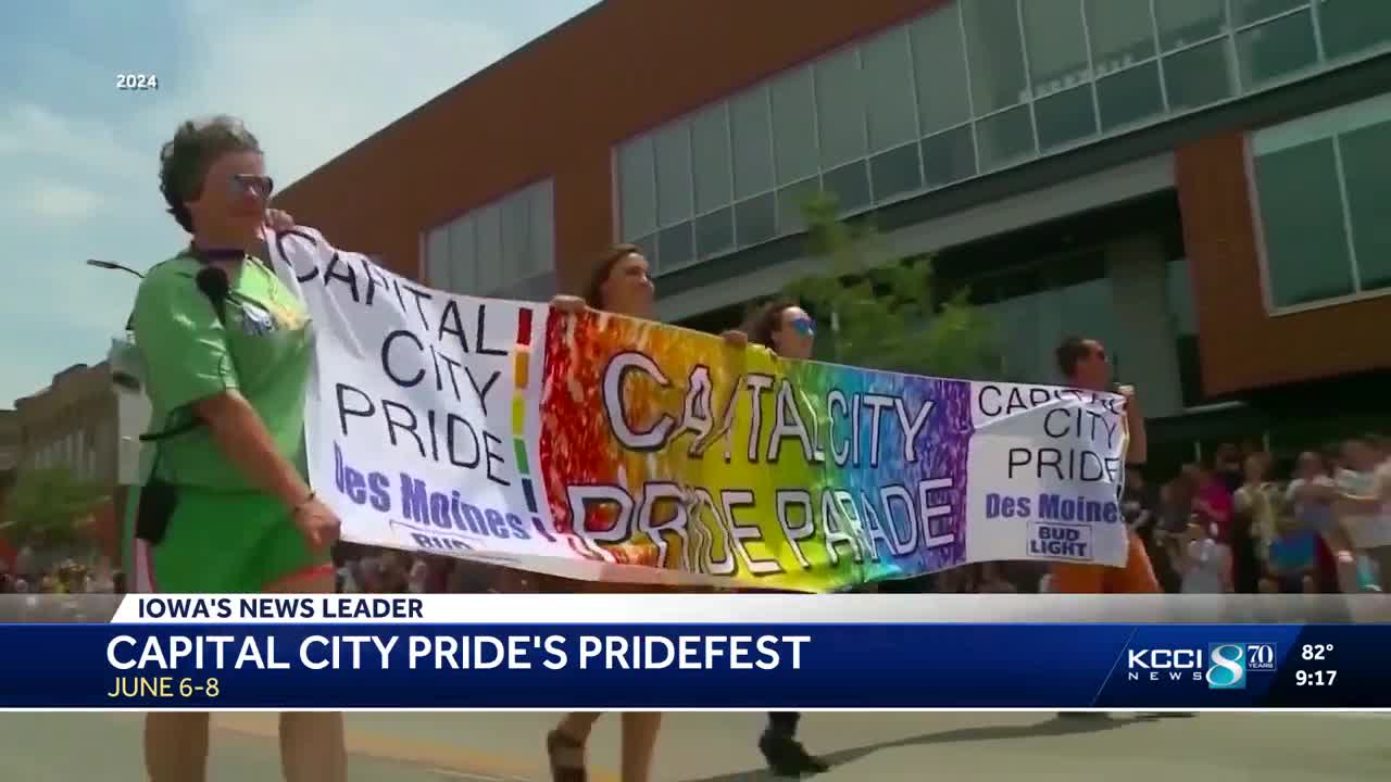 Capital City Pride's PrideFest returns to Des Moines this weekend