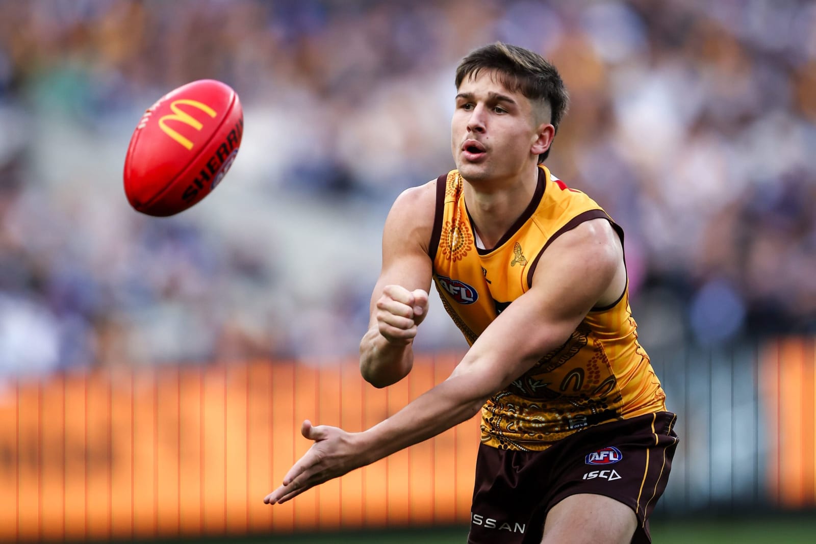 From broken leg to breaking into a star-studded midfield: Young Hawk’s ...