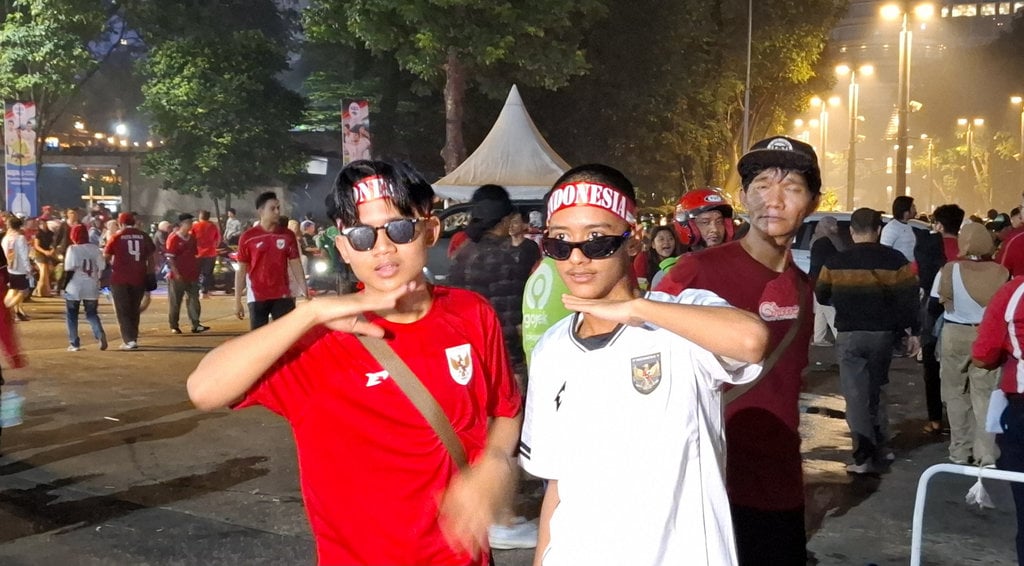 Suporter Yakin Timnas Indonesia Lolos Pildun usai Kalahkan Cina