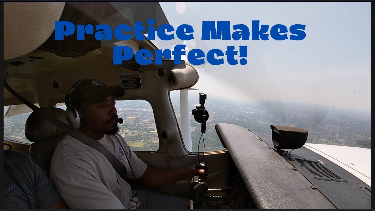Student Pilot Training - Practice makes perfect!