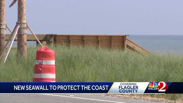 FDOT unveils sea wall project to protect Florida's A1A