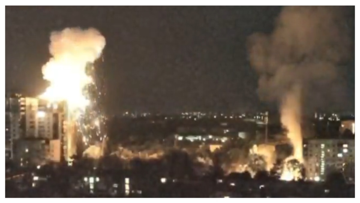 Russian Missiles And Drones Rain Down On Kyiv Amid Escalating Cross ...