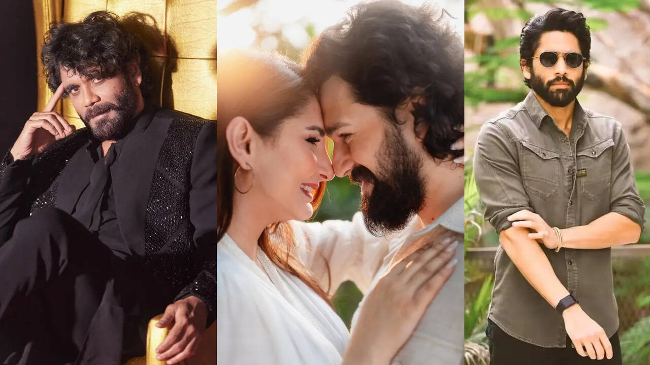 Nagarjuna Dances His Heart Out At Son Akhil Akkineni's Baraat Ceremony ...