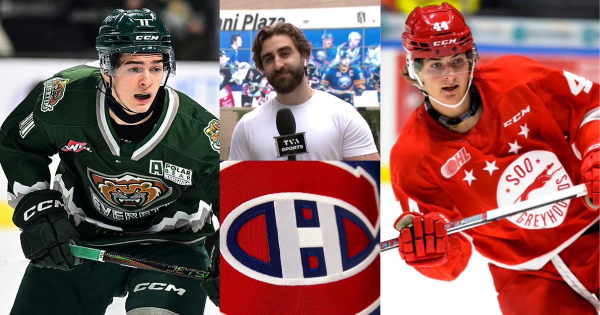 Brady Martin et Carter Bear: deux espoirs dans la mire du CH, selon Nicolas Cloutier