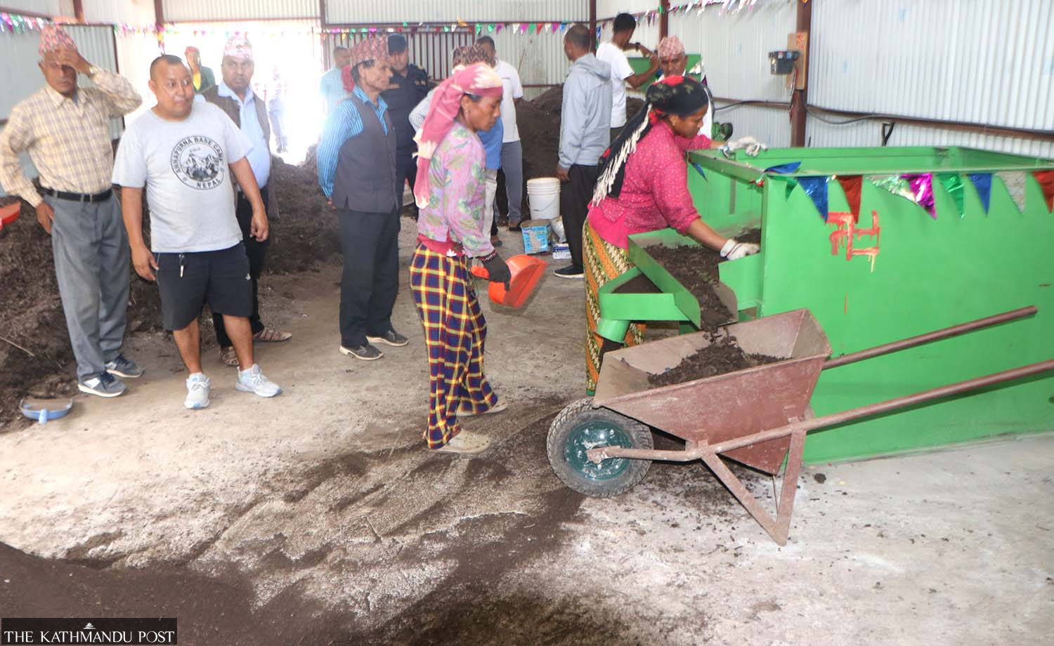 Organic fertiliser plant launched in Palpa to combat soil degradation