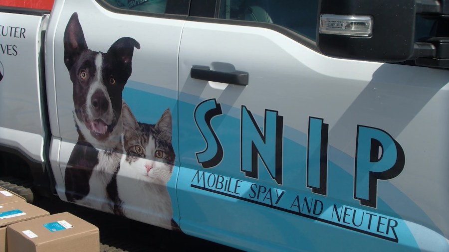 SNIP bus prepares furry friends for Fourth of July