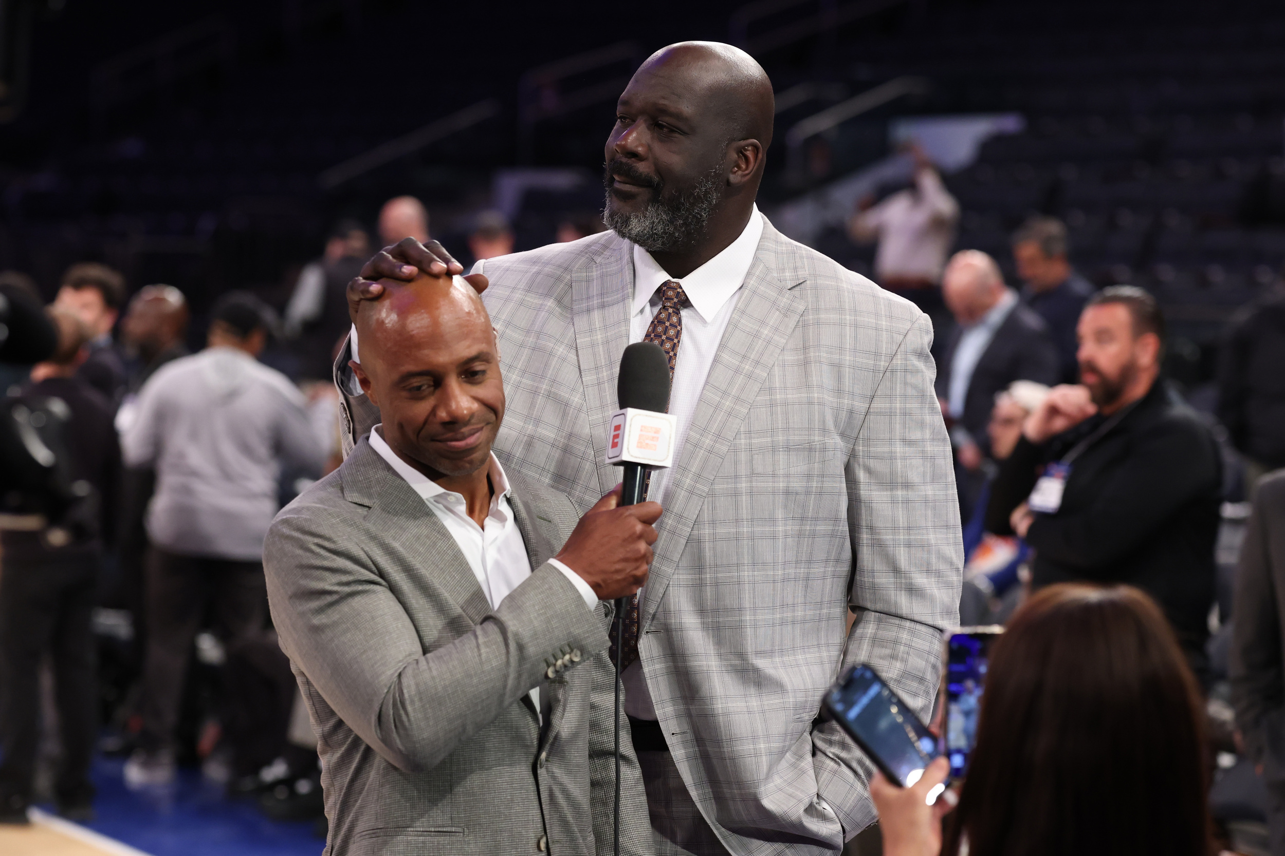 Shaq crashed ESPN 'NBA Countdown' pregame show