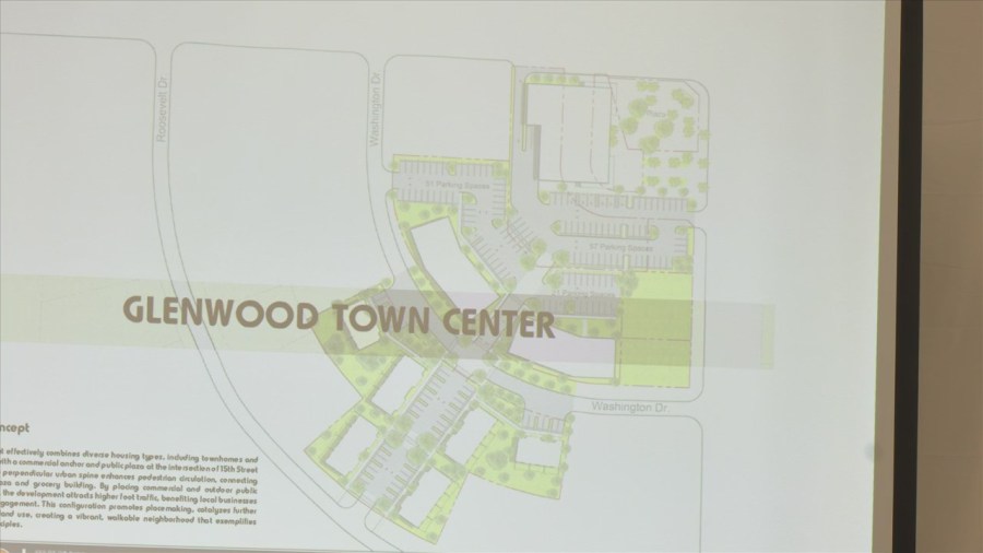 Developer introduces plans for a new town center in Glenwood