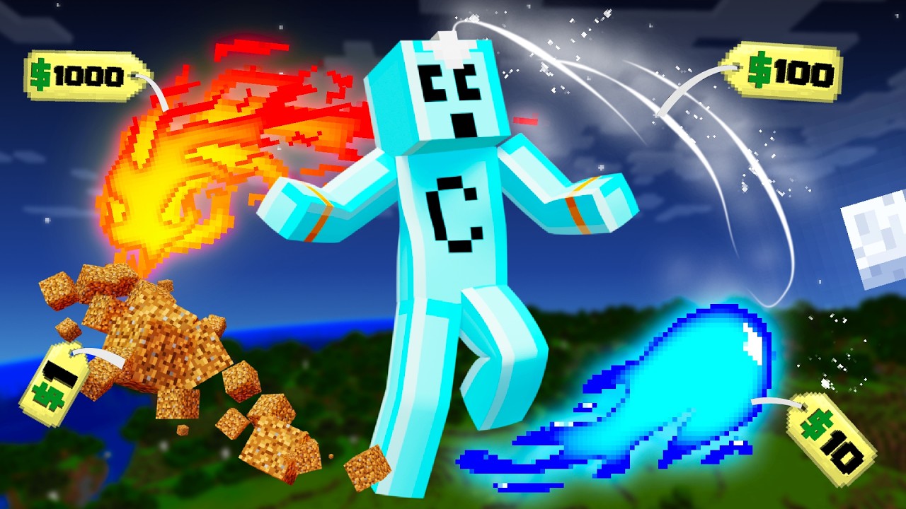 Minecraft but I can buy elements