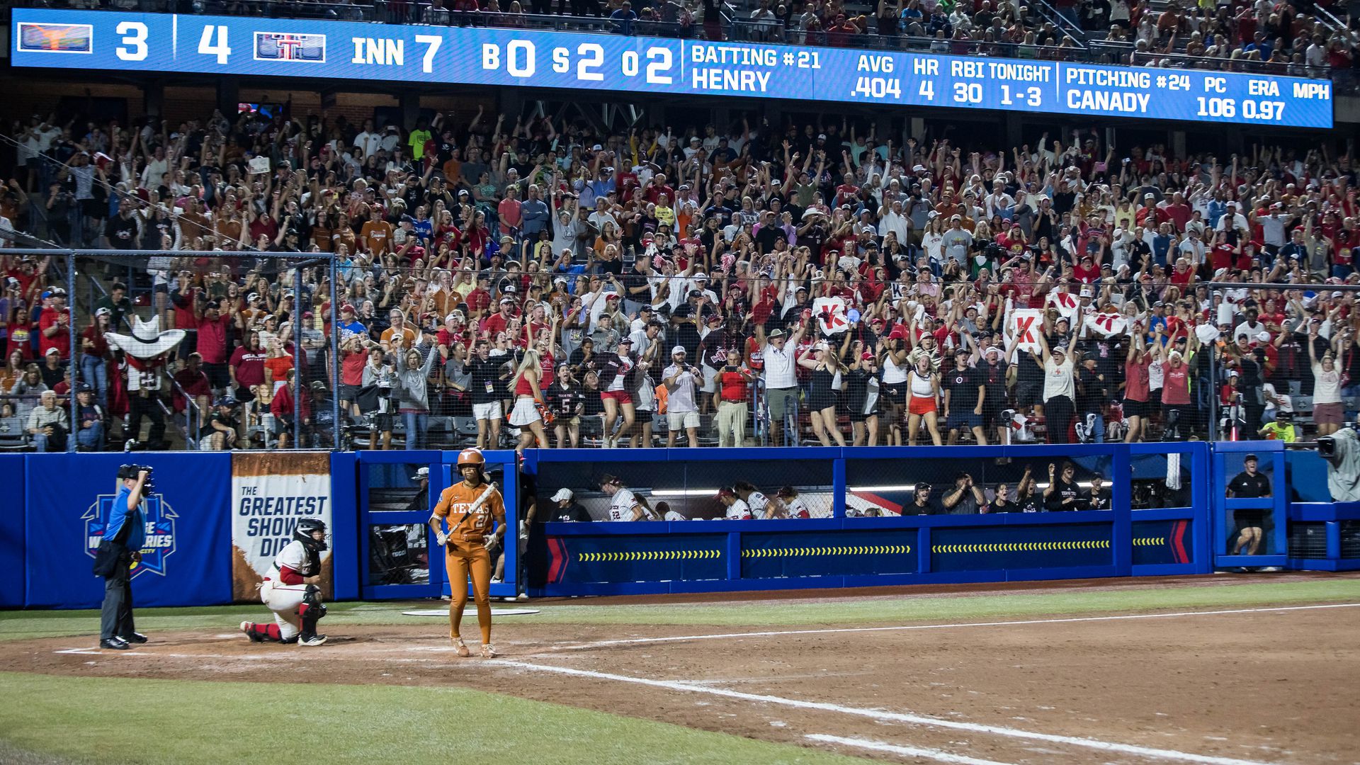 Texas falls to Texas Tech to force decisive Game Three