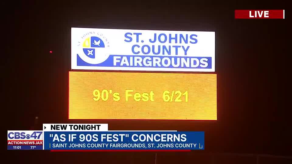 Frustration grows over delayed 90s music festival in St. Johns County