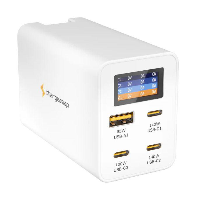 Chargeasap's Zeus is the ultimate 280W GaN charger