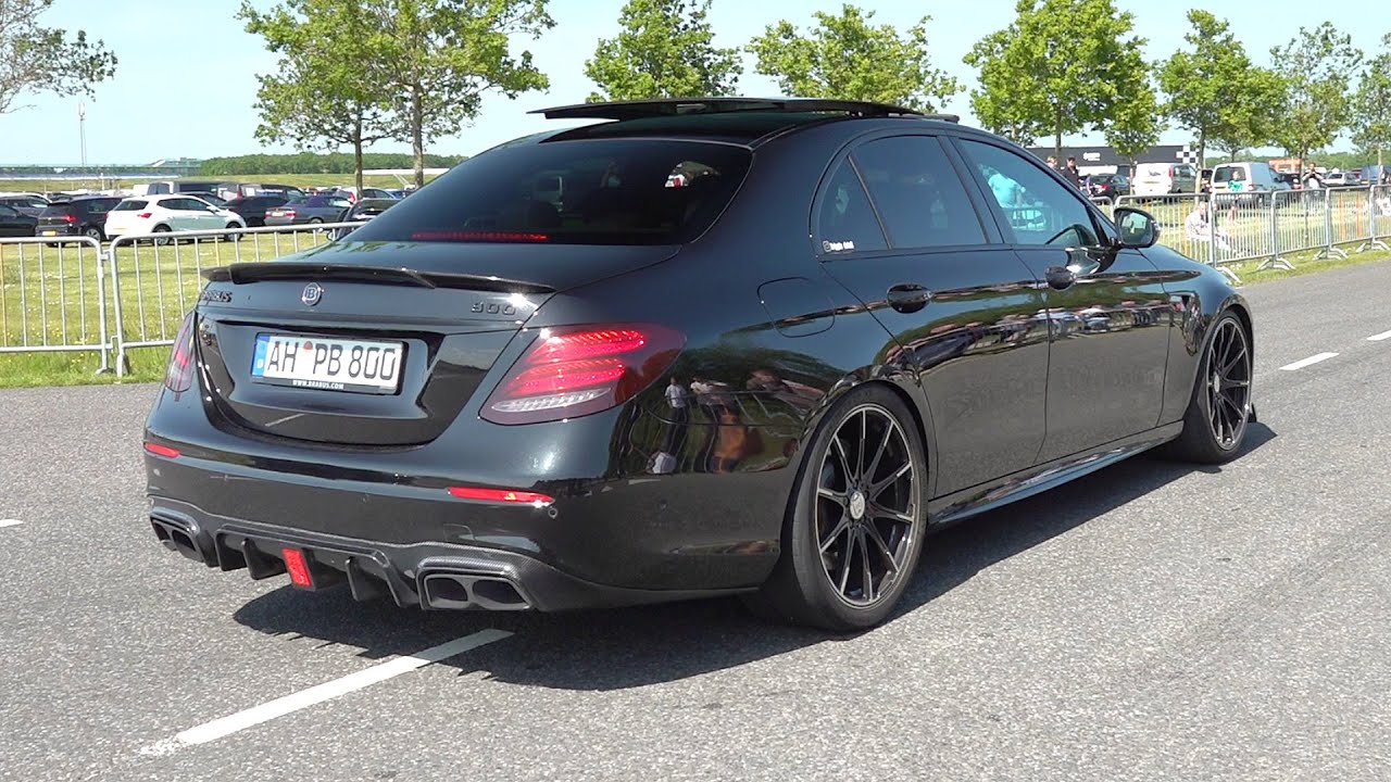 BRABUS 800 E63 S – V8 Start, Rev Geluiden & Drag Race Power!