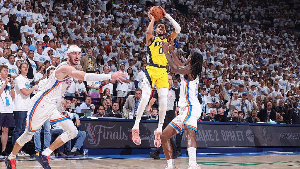 Last-second winner puts Pacers ahead in NBA Finals