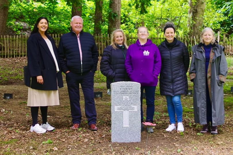 Commonwealth Stone erected in Hartwood Cemetery to remember World War ...