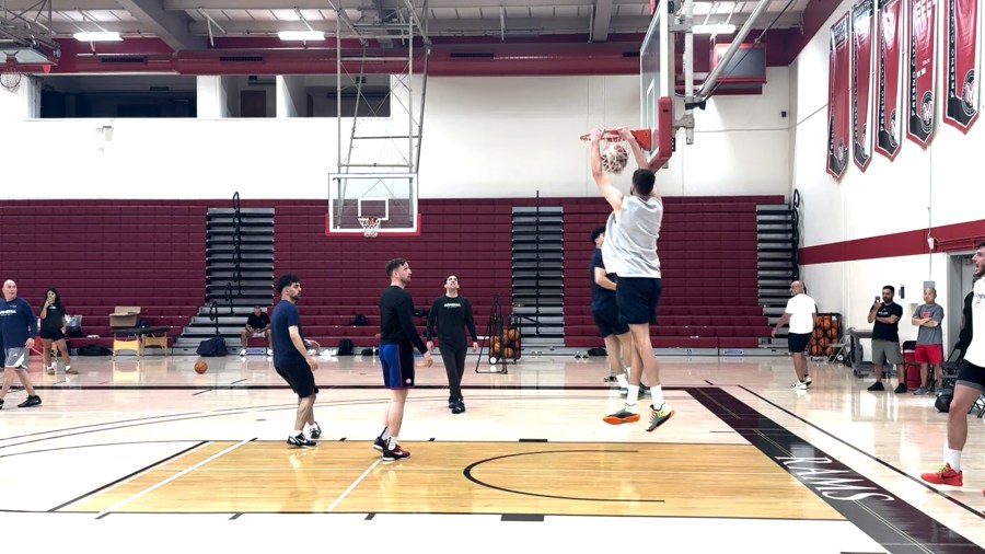 Armenian Nat’l MBB team in Fresno for Olympic prep