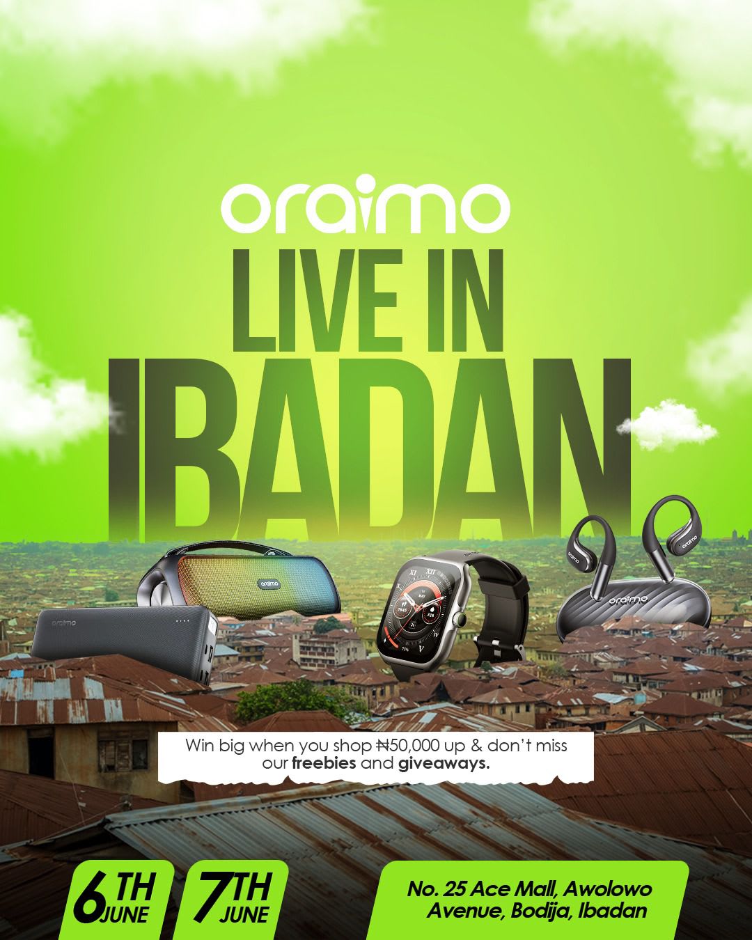 oraimo Launches Nationwide Store Promotion with Deals and Prizes at ...