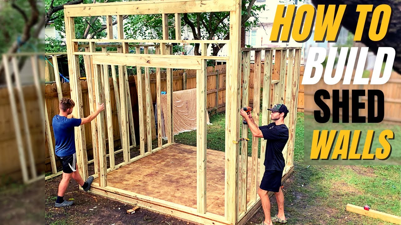 Wall Framing 101: Build Strong Shed Walls Step by Step